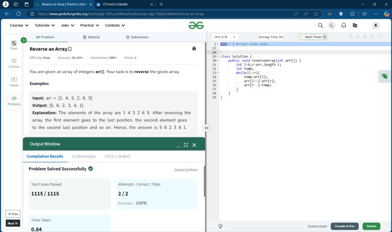 Keerthana Manikandan on LinkedIn: #day4 #gfg160 #geekstreak2024 # ... Keerthana Manikandan on LinkedIn: #day4 #gfg160 #geekstreak2024 # ...
