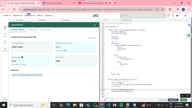 #gfg160 #gfg160 #geekstreak2025 #dsa #java #palindromelogic # ... #gfg160 #gfg160 #geekstreak2025 #dsa #java #palindromelogic # ...