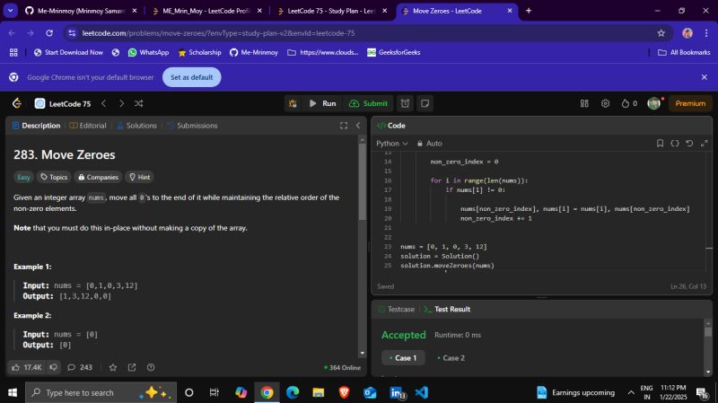 #leetcode75 #python #leetcode #problemsolving #algorithms # ... #leetcode75 #python #leetcode #problemsolving #algorithms # ...
