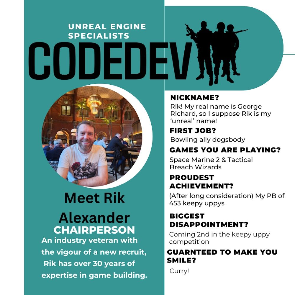 Myke Parrott on LinkedIn: CodeDev (Unreal Engine Experts) Meet the Team ... Myke Parrott on LinkedIn: CodeDev (Unreal Engine Experts) Meet the Team ...