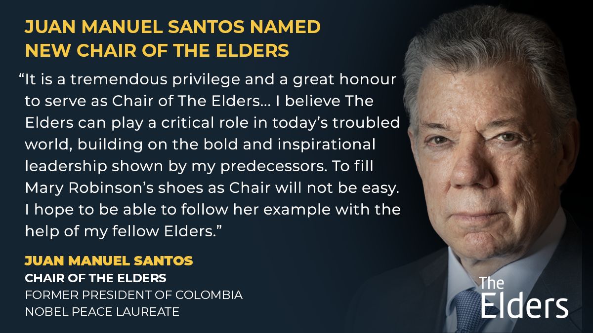 The Elders Foundation on LinkedIn: The Elders are delighted to announce ... The Elders Foundation on LinkedIn: The Elders are delighted to announce ...