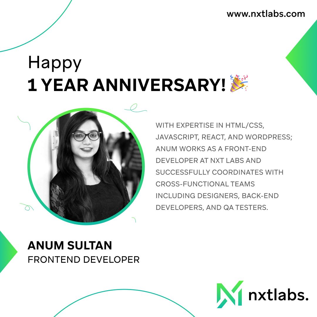 NXT LABS on LinkedIn: #nxtian #nxtlabs #workanniversary # ... NXT LABS on LinkedIn: #nxtian #nxtlabs #workanniversary # ...