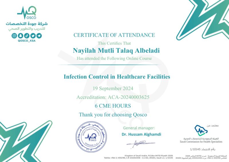 Naylah Albeladi on LinkedIn: Infection Control in Healthcare Facilities Naylah Albeladi on LinkedIn: Infection Control in Healthcare Facilities