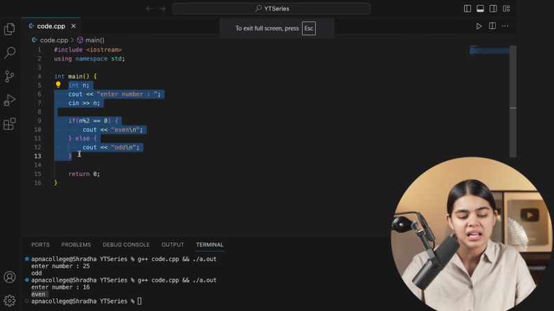 Harsh Verma on LinkedIn: #c #dsa #coding #learningjourney Harsh Verma on LinkedIn: #c #dsa #coding #learningjourney