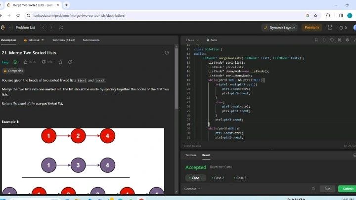 #100daysofcodechallenge #day25 #leetcode #coding #day25 # ... #100daysofcodechallenge #day25 #leetcode #coding #day25 # ...