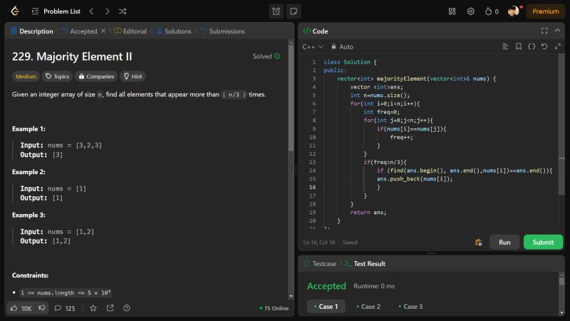 Archit Awasthi on LinkedIn: #leetcode #codingpractice #problemsolving # ... Archit Awasthi on LinkedIn: #leetcode #codingpractice #problemsolving # ...
