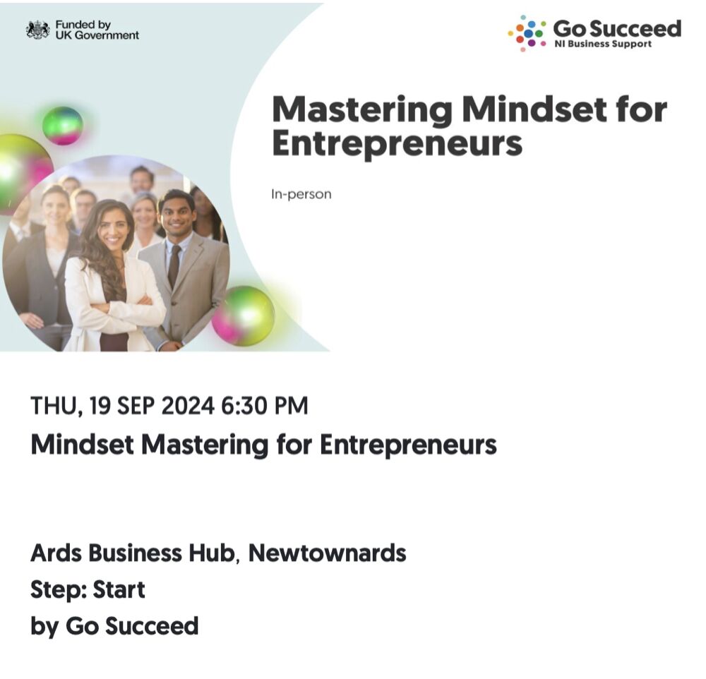 Mindset Mastery for Entrepreneurs Workshop | Kevin O'Reilly CMgr MCMI ... Mindset Mastery for Entrepreneurs Workshop | Kevin O'Reilly CMgr MCMI ...