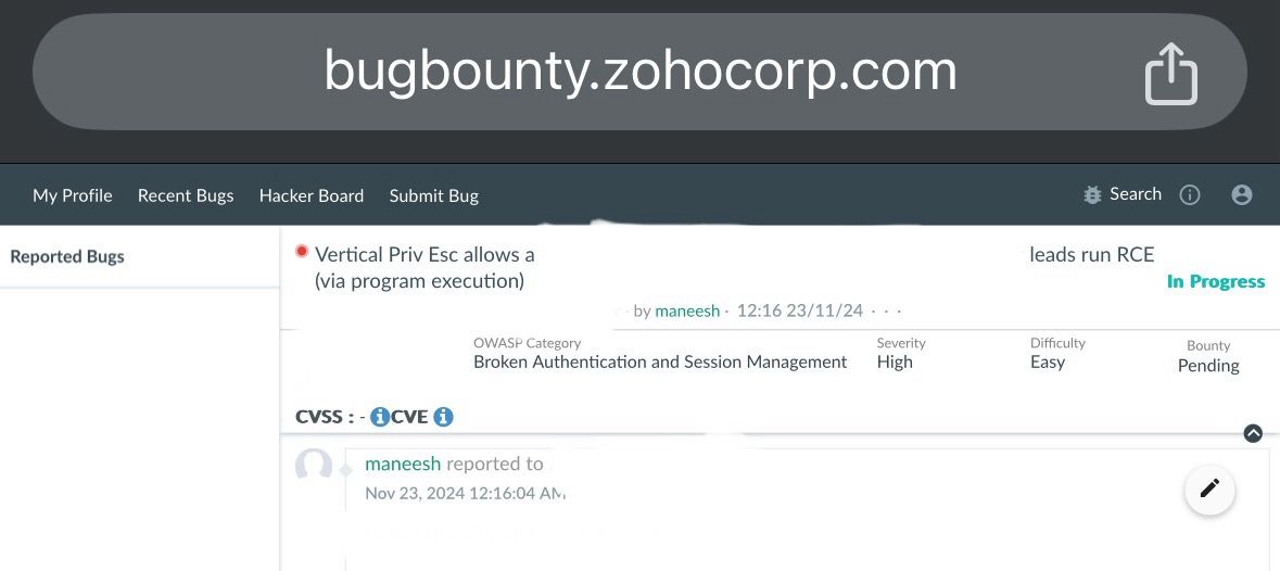 Maneesh Satheesh on LinkedIn: #bugbountytips #bughunting #bugcrowd #bug ... Maneesh Satheesh on LinkedIn: #bugbountytips #bughunting #bugcrowd #bug ...