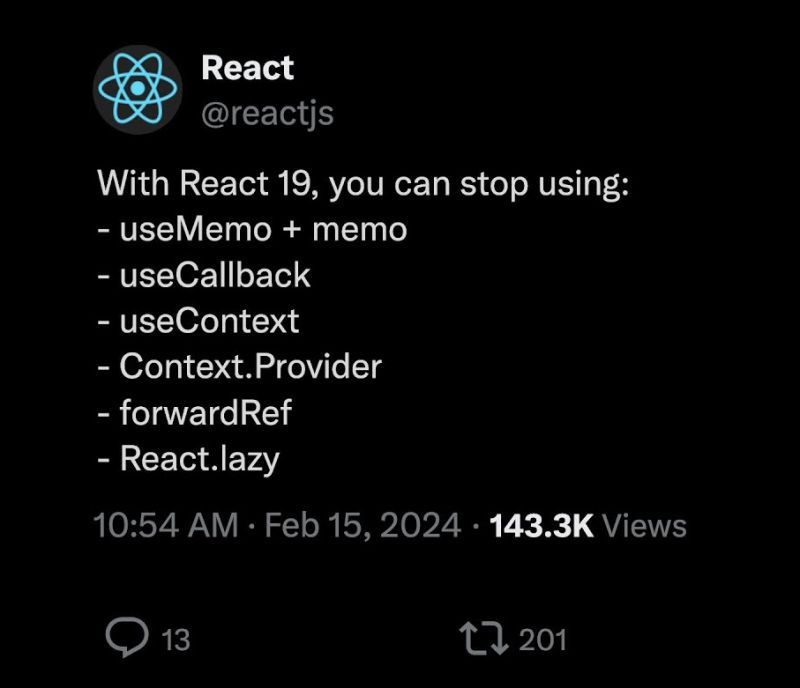 Vadim Danilov on LinkedIn: #react19 #reactjs #betalife # ... Vadim Danilov on LinkedIn: #react19 #reactjs #betalife # ...