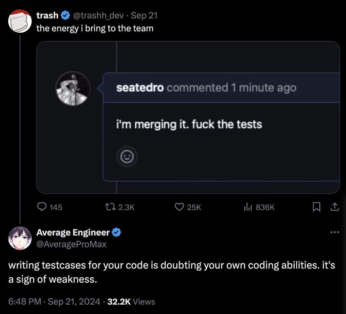 Vansh Gilhotra on LinkedIn: what's your thoughts on this 🤔 👀 Vansh Gilhotra on LinkedIn: what's your thoughts on this 🤔 👀