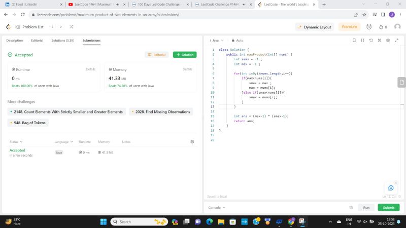Umesh Baghel on LinkedIn: #edslash #dsawithedslash #leetcode # ... Umesh Baghel on LinkedIn: #edslash #dsawithedslash #leetcode # ...