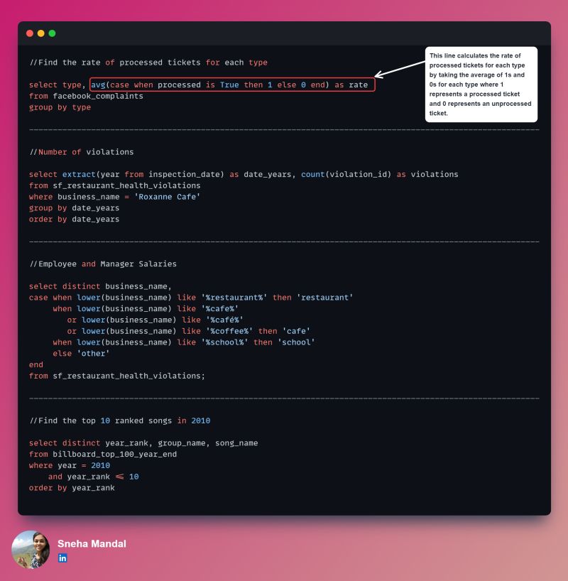 Sneha Mandal on LinkedIn: #day #sql #day25 #data #dataanalytics # ... Sneha Mandal on LinkedIn: #day #sql #day25 #data #dataanalytics # ...