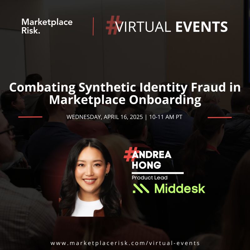 🔑 Combating Synthetic Identity Fraud in Marketplace Onboarding 🎤 ... 🔑 Combating Synthetic Identity Fraud in Marketplace Onboarding 🎤 ...