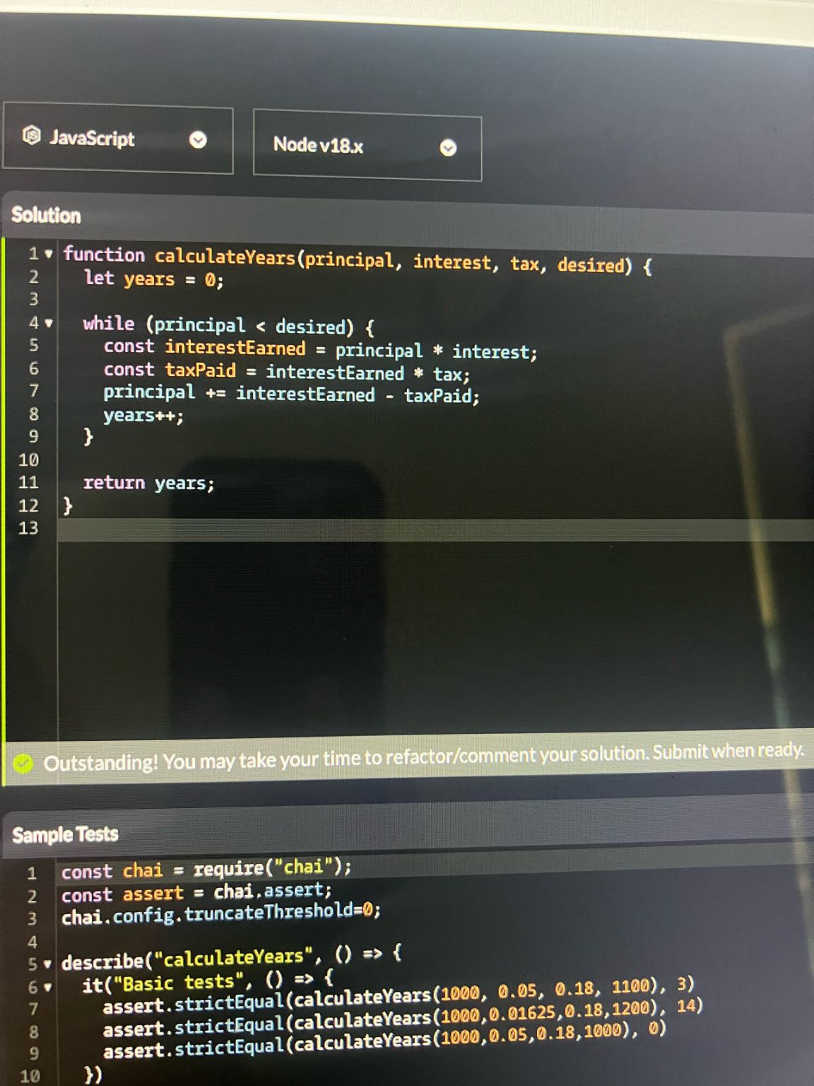 #codewars #relearning #javascript #trusttheprocess #timecomplexity ... #codewars #relearning #javascript #trusttheprocess #timecomplexity ...