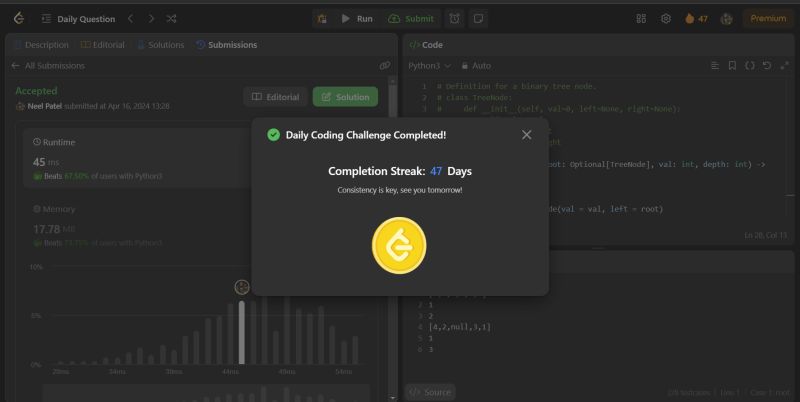 Neel Patel on LinkedIn: #100daysofcode #coding #programming # ... Neel Patel on LinkedIn: #100daysofcode #coding #programming # ...