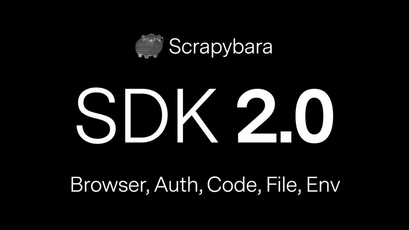 Scrapybara on LinkedIn: Introducing Scrapybara SDK 2.0 for Python and ... Scrapybara on LinkedIn: Introducing Scrapybara SDK 2.0 for Python and ...