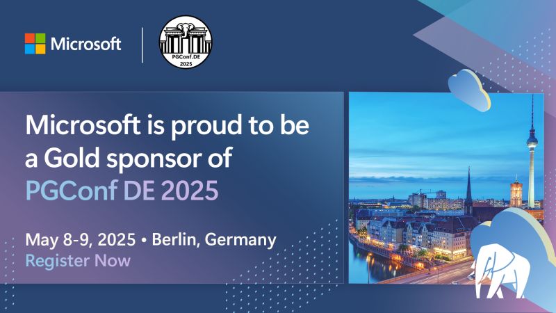 #postgres #postgresql #opensource #pgconf | Azure Database for PostgreSQL #postgres #postgresql #opensource #pgconf | Azure Database for PostgreSQL