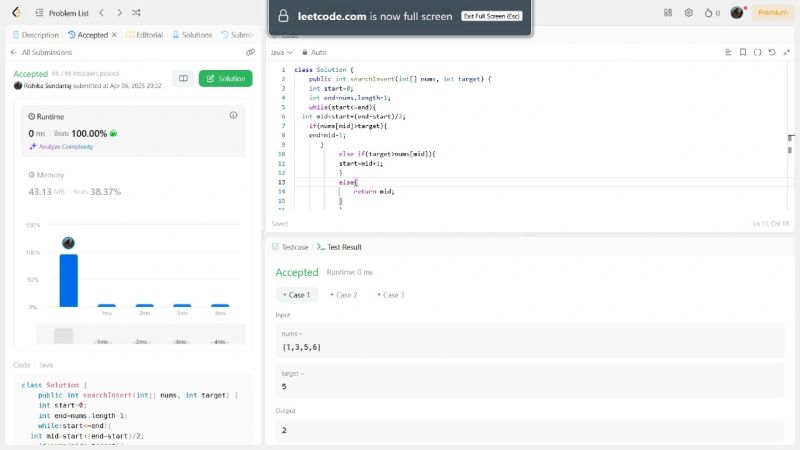 #100daysofleetcode #java #day10 #100daysofcode #100daysofleetcode ... #100daysofleetcode #java #day10 #100daysofcode #100daysofleetcode ...