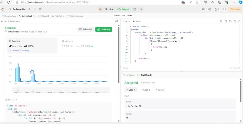Sanjay B on LinkedIn: #100daysofleetcode #100daysofcode # ... Sanjay B on LinkedIn: #100daysofleetcode #100daysofcode # ...