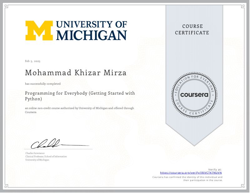 #python #codingjourney #learntocode | Mohammad Khizar #python #codingjourney #learntocode | Mohammad Khizar