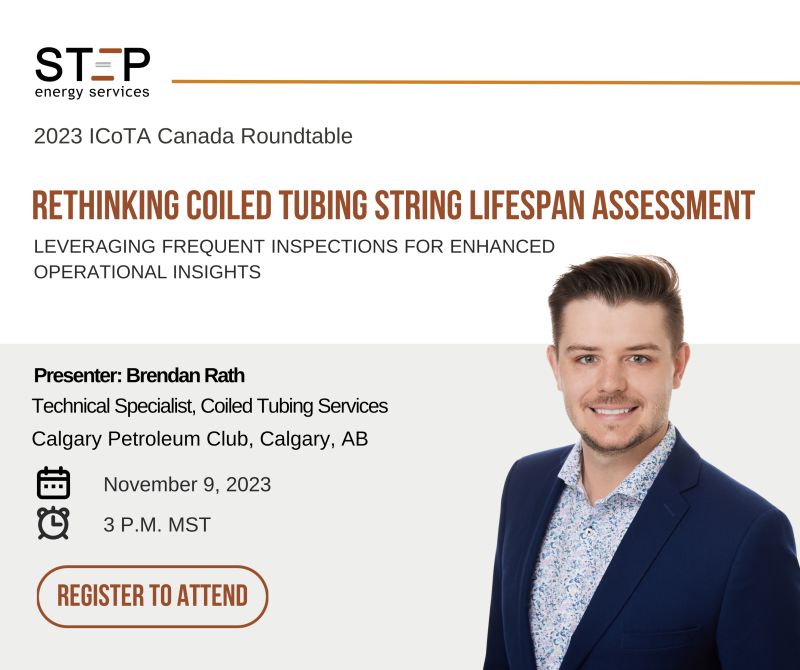 STEP Energy Services on LinkedIn: #stepenergyservices #coiledtubing # ... STEP Energy Services on LinkedIn: #stepenergyservices #coiledtubing # ...