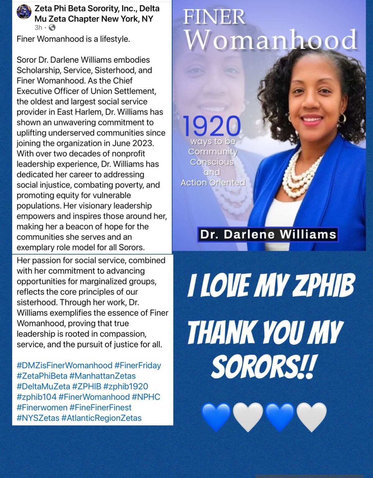 Dr. Darlene Williams posted on LinkedIn Dr. Darlene Williams posted on LinkedIn