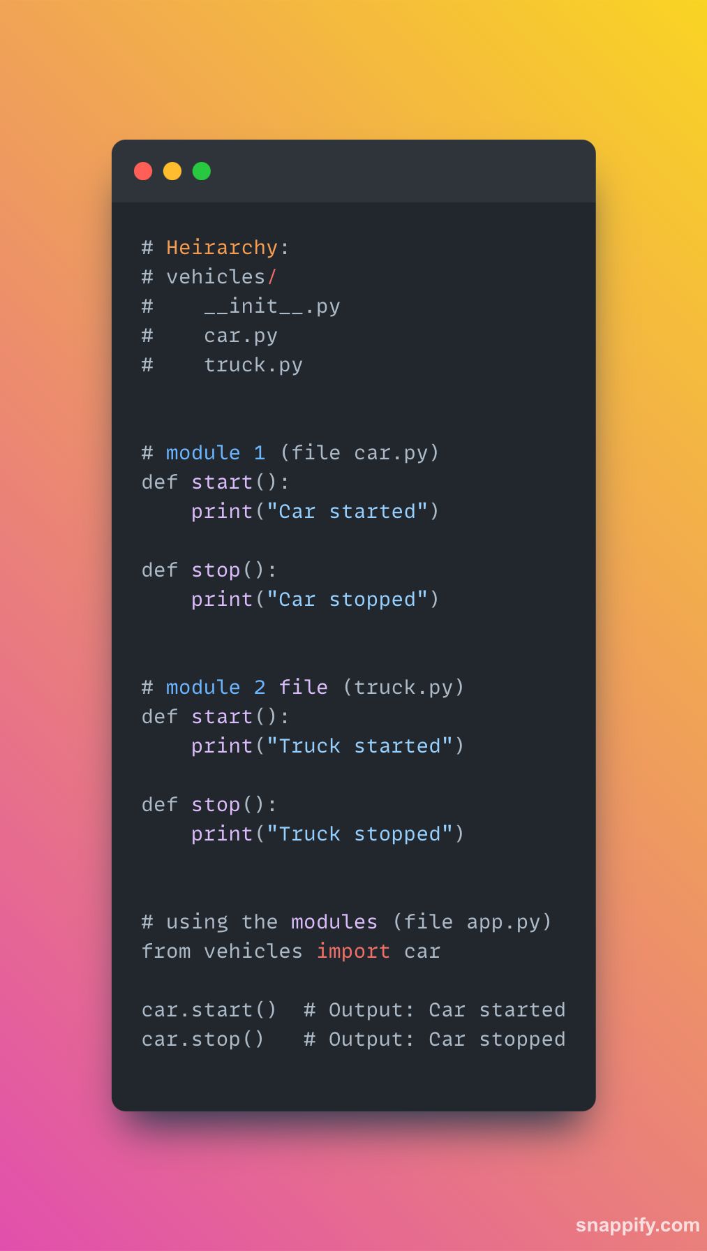 How packages and modules work in Python | Jawad Srour posted on the ... How packages and modules work in Python | Jawad Srour posted on the ...