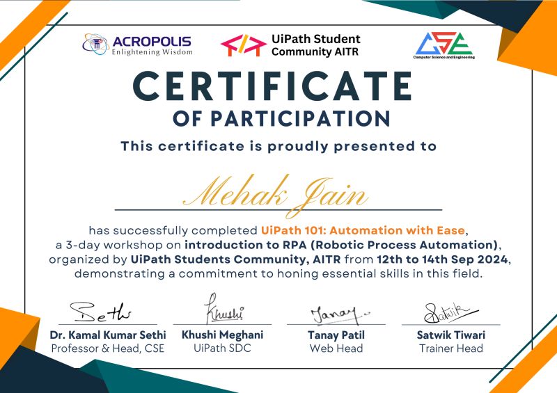 Mehak Jain posted on LinkedIn Mehak Jain posted on LinkedIn
