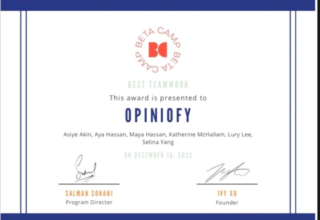 Hisham Hassan, M.Sc., on LinkedIn: #opiniofy Hisham Hassan, M.Sc., on LinkedIn: #opiniofy