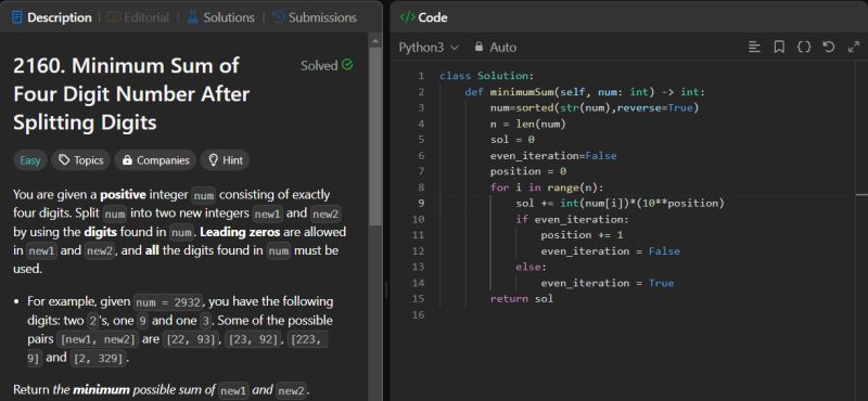 Tarandeep Singh on LinkedIn: #100daysofcode #leetcode #python Tarandeep Singh on LinkedIn: #100daysofcode #leetcode #python