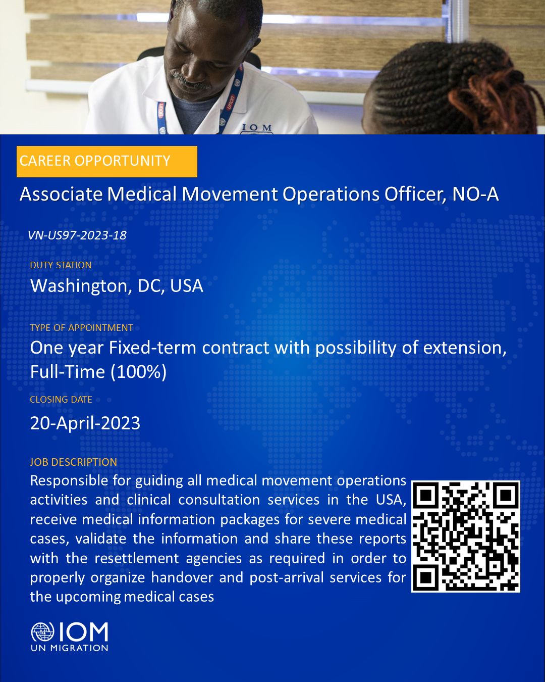 IOM-USRAP DC on LinkedIn: #iom #un #hiring IOM-USRAP DC on LinkedIn: #iom #un #hiring