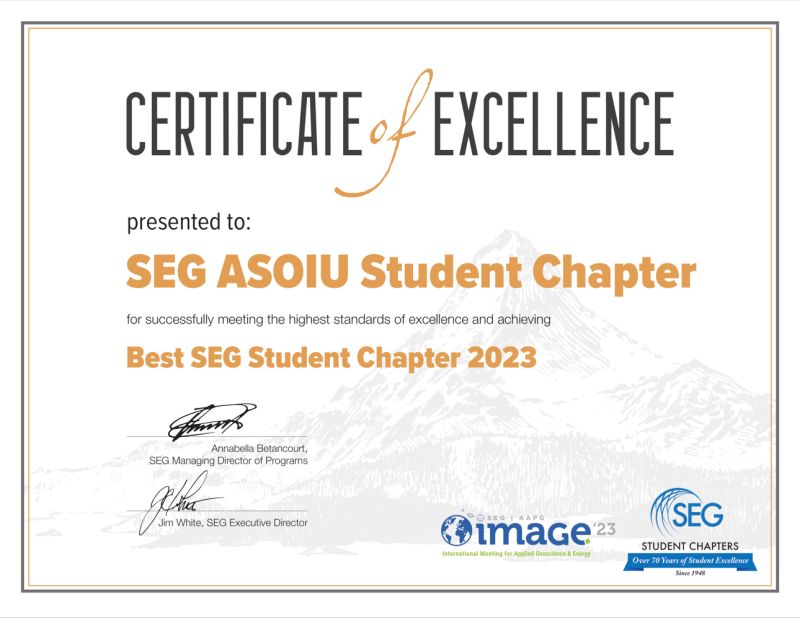 SEG ASOIU Student Chapter on LinkedIn: #segasoiu #beststudentchapter # ... SEG ASOIU Student Chapter on LinkedIn: #segasoiu #beststudentchapter # ...