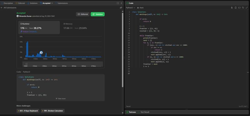 Himanshu Kumar on LinkedIn: #leetcode #dailystreak #codingchallenge # ... Himanshu Kumar on LinkedIn: #leetcode #dailystreak #codingchallenge # ...