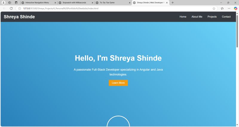 Shreya Shinde on LinkedIn: #webdevelopment #portfolio # ... Shreya Shinde on LinkedIn: #webdevelopment #portfolio # ...