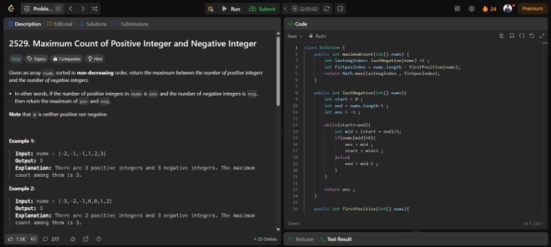 #day33 #day33 #leetcode #binarysearch #optimizedthinking #cleancode ... #day33 #day33 #leetcode #binarysearch #optimizedthinking #cleancode ...