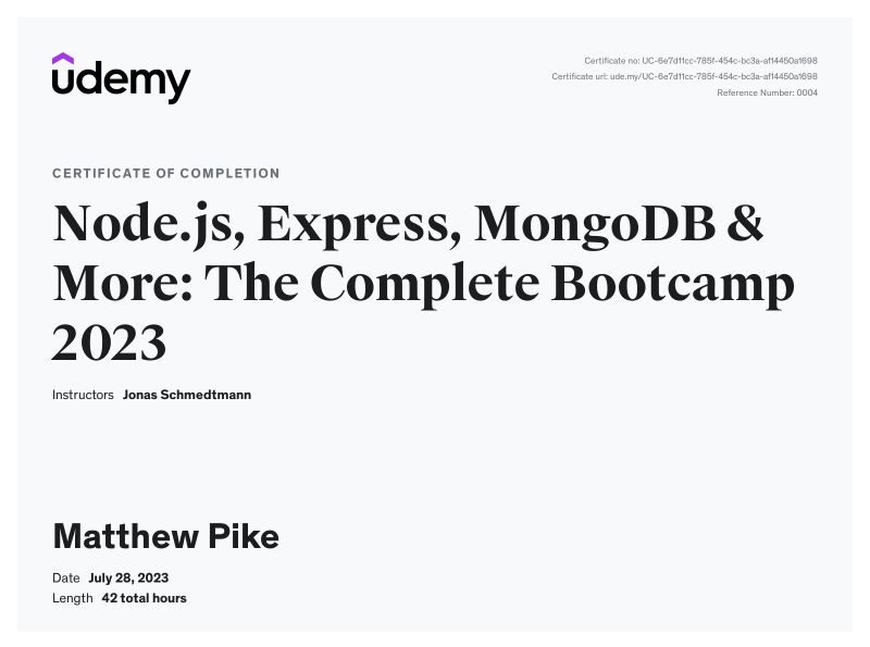 Matt Pike on LinkedIn: #reactjs #nodejs #javascript #learningtocode # ... Matt Pike on LinkedIn: #reactjs #nodejs #javascript #learningtocode # ...