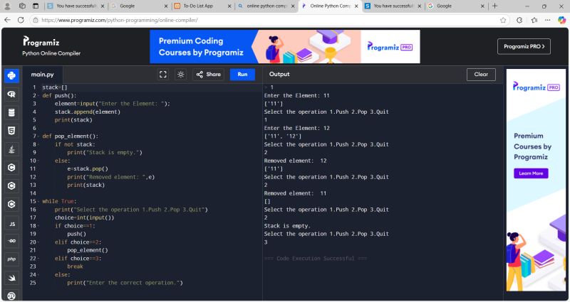 #stack #python #algorithms #python #datastructures #learning… | Shivani ... #stack #python #algorithms #python #datastructures #learning… | Shivani ...