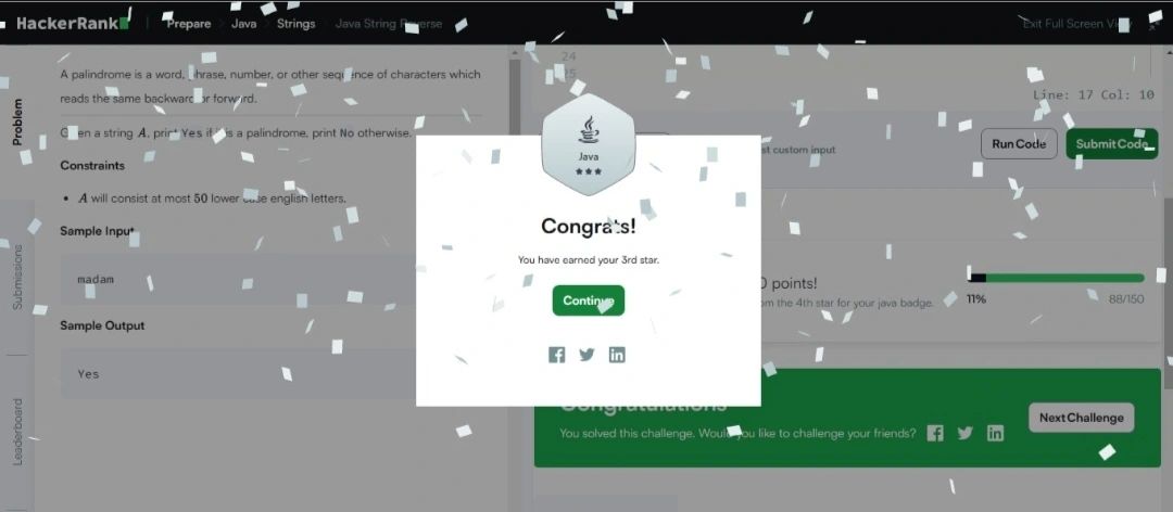 Gorli Laxmi on LinkedIn: #hackerrank #codingjourney #java # ... Gorli Laxmi on LinkedIn: #hackerrank #codingjourney #java # ...