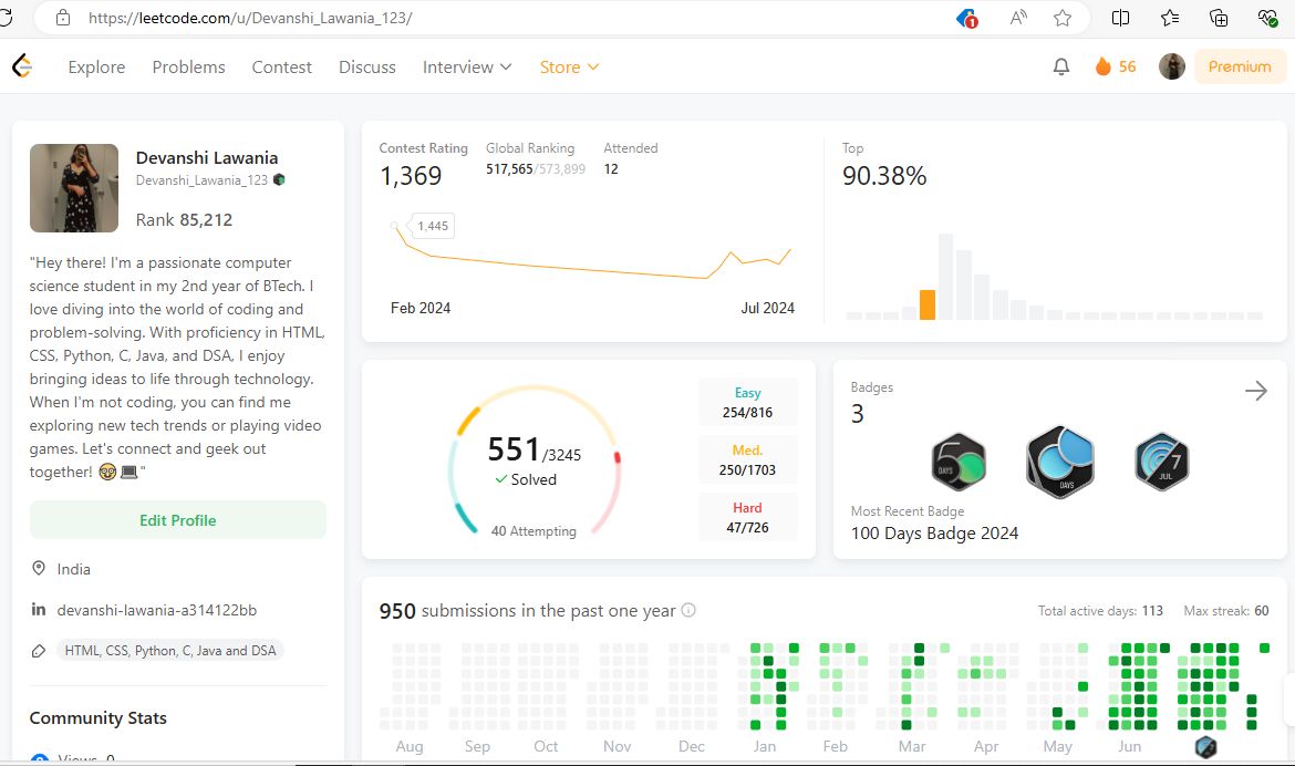 Devanshi Lawania on LinkedIn: #dsa #leetcode #problemsolving # ... Devanshi Lawania on LinkedIn: #dsa #leetcode #problemsolving # ...