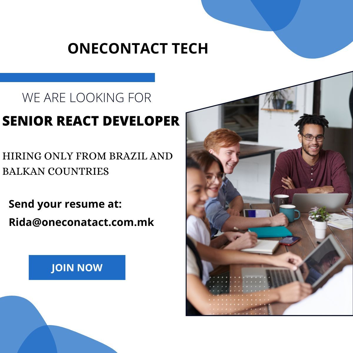 Rida Azhar on LinkedIn: onecontact TECH is looking for Senior React ... Rida Azhar on LinkedIn: onecontact TECH is looking for Senior React ...