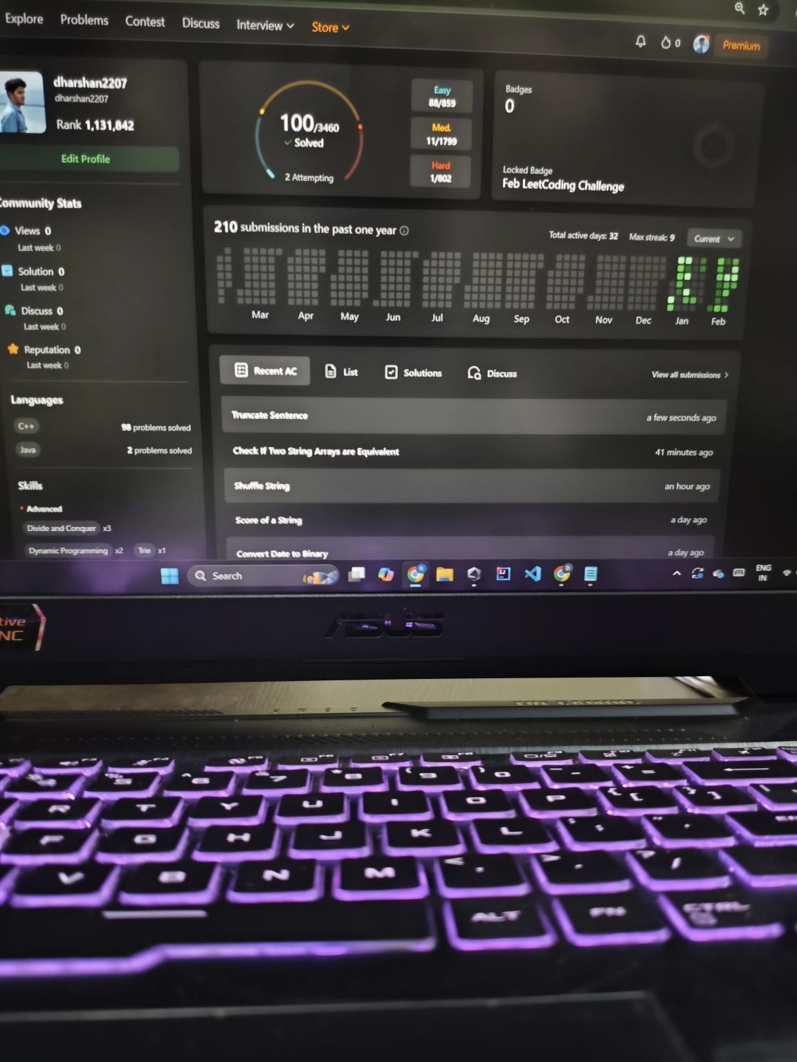 #leetcode #dsa #codinginterview #problemsolving #100daysofcode… | Raga ... #leetcode #dsa #codinginterview #problemsolving #100daysofcode… | Raga ...