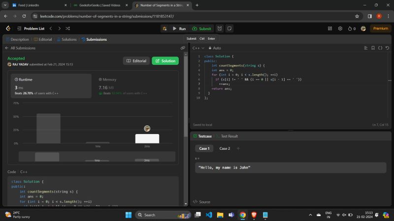 Day 30 of DSA Challenge: String Problems | RAJ YADAV posted on the ... Day 30 of DSA Challenge: String Problems | RAJ YADAV posted on the ...