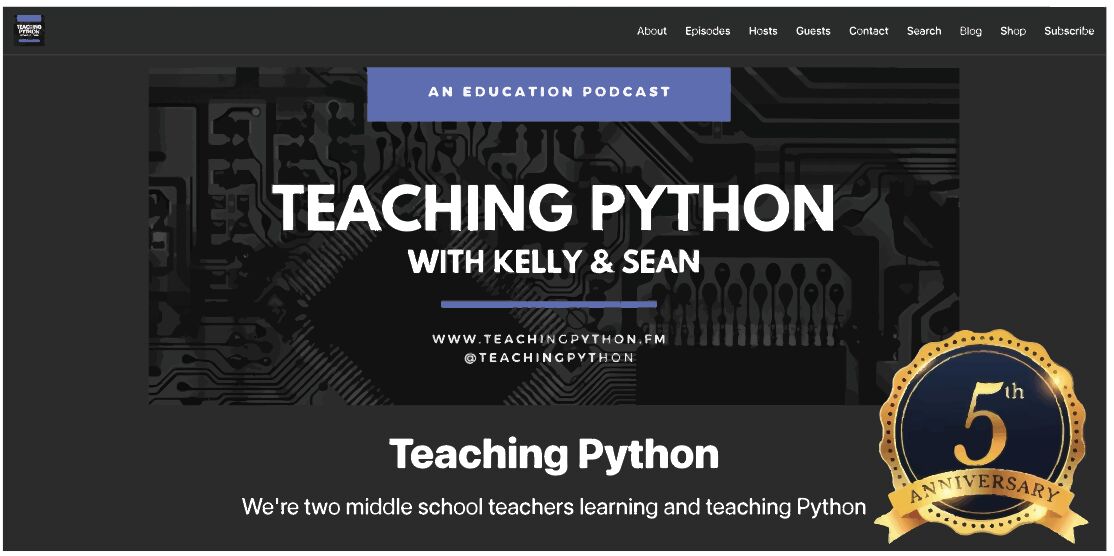 Teaching Python Podcast on LinkedIn: #teachingpython #pythoneducation # ... Teaching Python Podcast on LinkedIn: #teachingpython #pythoneducation # ...