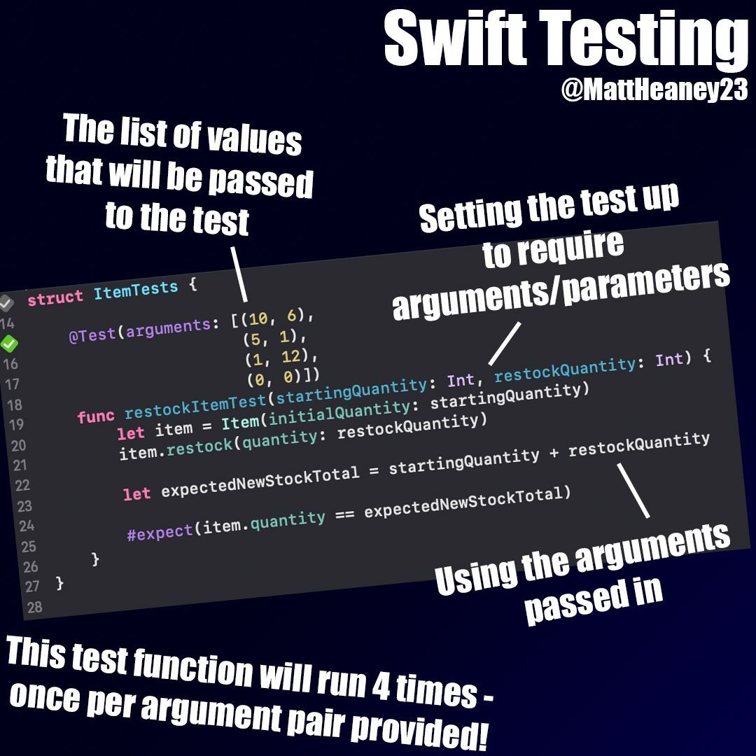 Matt Heaney on LinkedIn: #swift #testing #ios #tips #tutorial Matt Heaney on LinkedIn: #swift #testing #ios #tips #tutorial