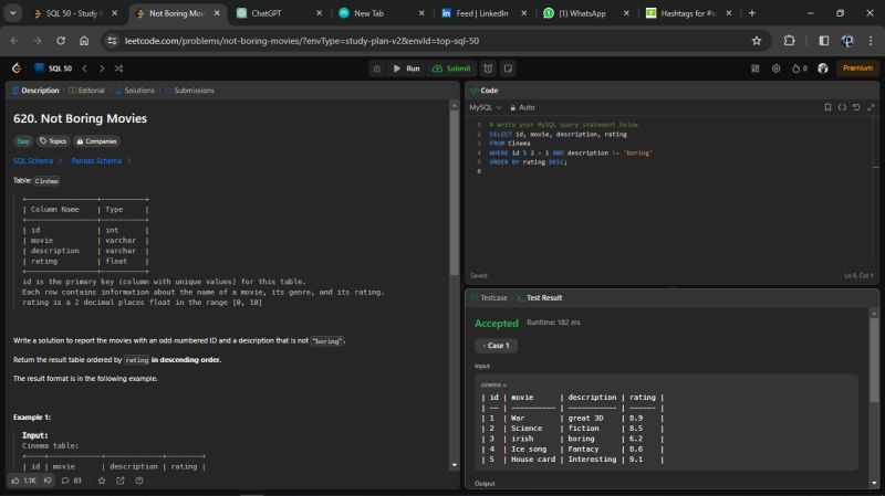 Neeraj Verma on LinkedIn: #sql #python #java #javascript #programming # ... Neeraj Verma on LinkedIn: #sql #python #java #javascript #programming # ...