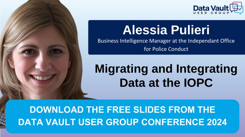 Data Vault User Group on LinkedIn: #datavault #datavaultconference # ... Data Vault User Group on LinkedIn: #datavault #datavaultconference # ...