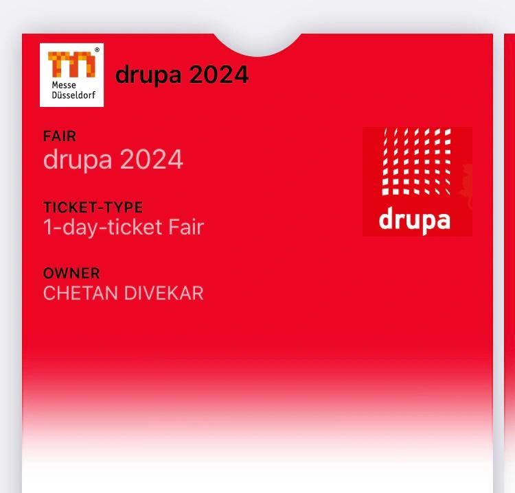 Chetan Divekar on LinkedIn: #drupa2024 Chetan Divekar on LinkedIn: #drupa2024