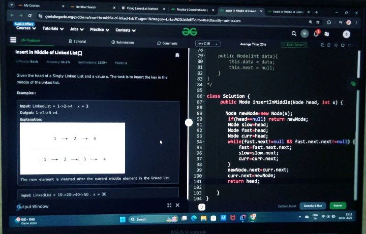 Swapnil Phad on LinkedIn: #dsachallenge #codingjourney #linkedlists # ... Swapnil Phad on LinkedIn: #dsachallenge #codingjourney #linkedlists # ...