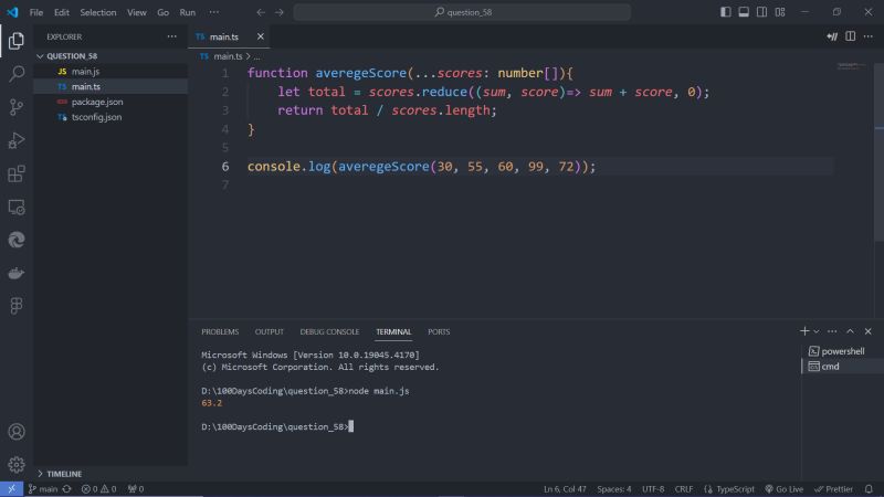 Shahzad Rahim on LinkedIn: #typescript #100daysofcodingchallenge Shahzad Rahim on LinkedIn: #typescript #100daysofcodingchallenge