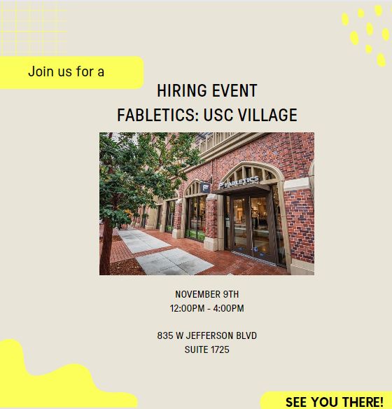 Fabletics on LinkedIn: Join us for a hiring event this Thursday ... Fabletics on LinkedIn: Join us for a hiring event this Thursday ...